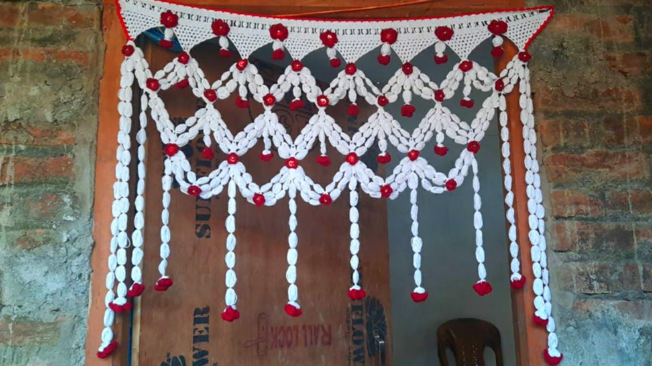Gate parda design ||door hanging| handmade home decoration|gate parda ...