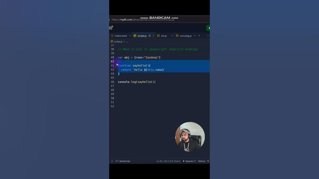 When To Use Call Method In Javascript Explicit Binding Javascript Nodejs Interviewquestions