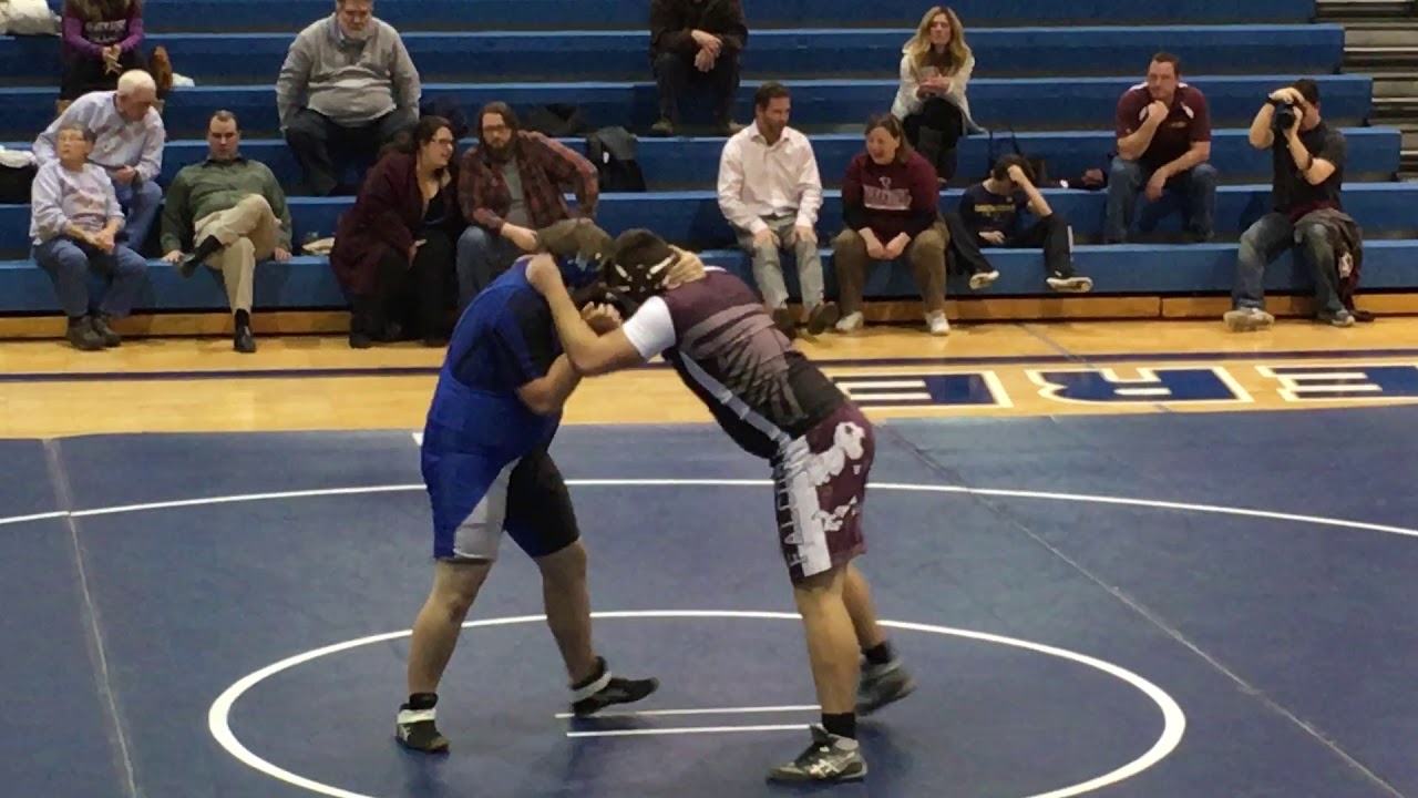 Ian Michael Allison - Lamphere Rams Wrestling - 1/24/2018 - YouTube