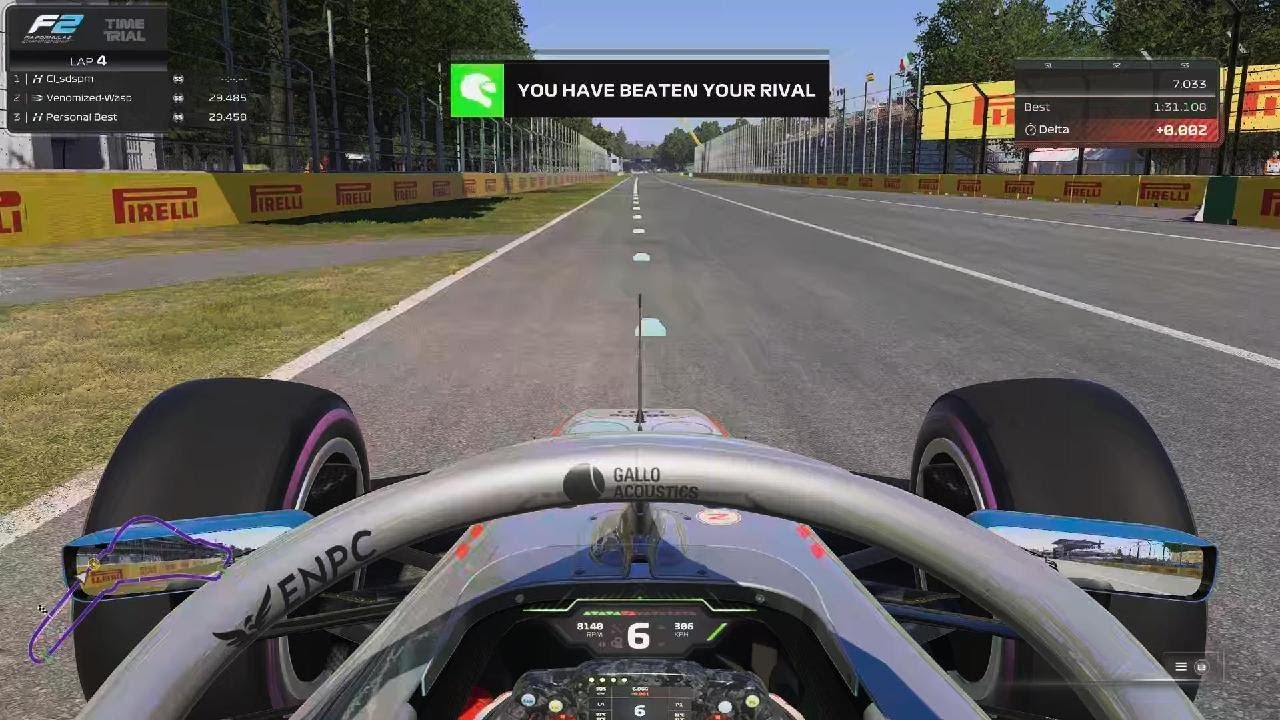F1 24 - Formula 2 Monza PB - YouTube