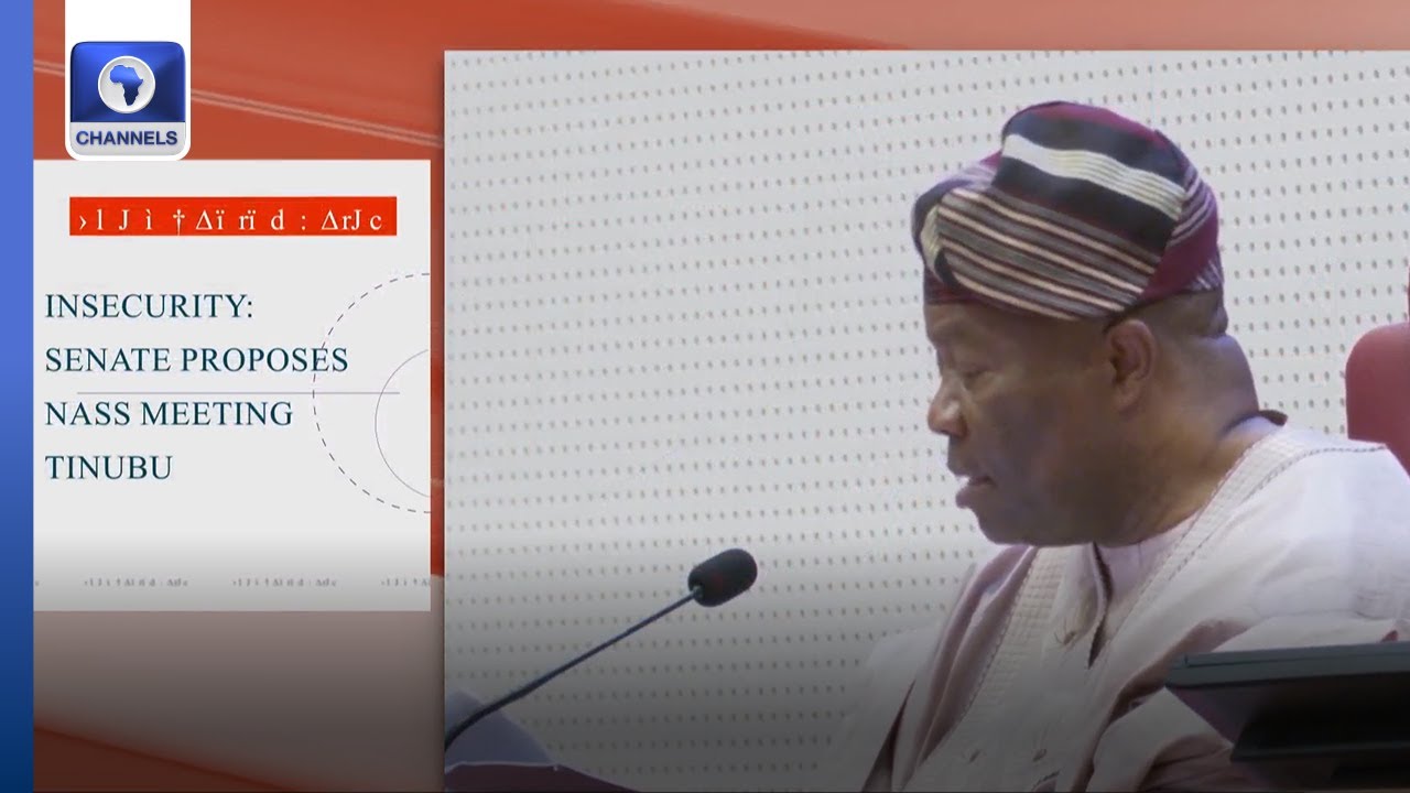 Senate Proposes NASS Meeting With Pres Tinubu +More | Top Stories - YouTube