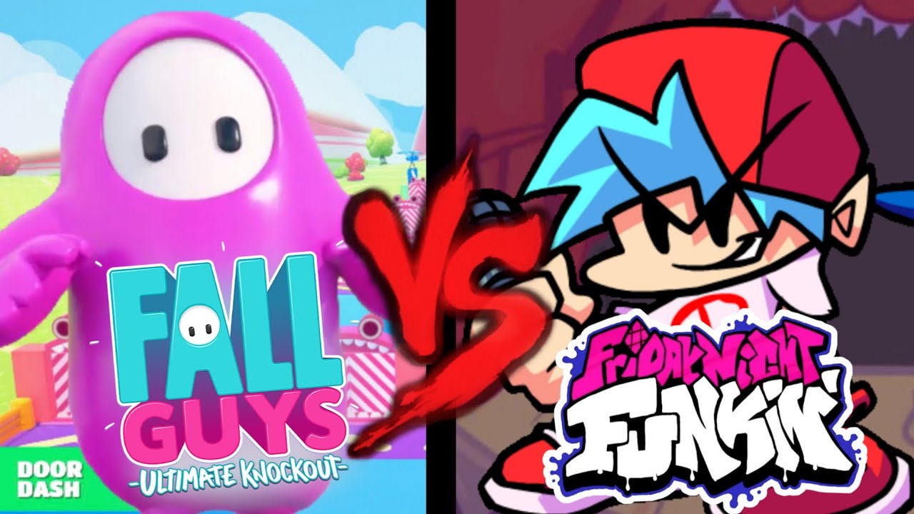 Fall Guys VS. Friday Night Funkin | Batalha das Lendas - YouTube