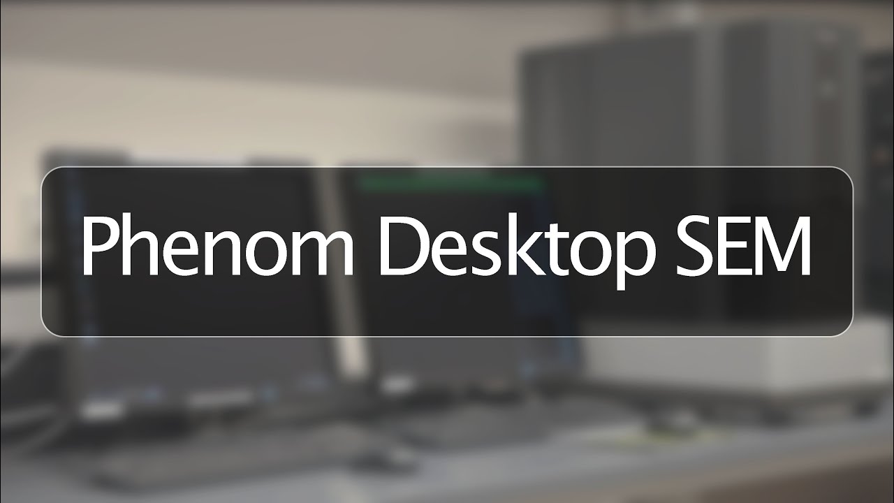 Scanning Electron Microscope Training - YouTube