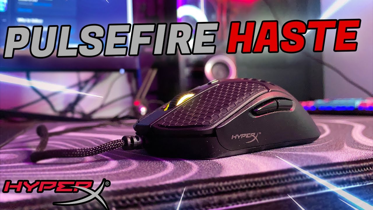 HyperX Pulsefire Haste 59 Gram Mouse Review! Is it perfect? - YouTube