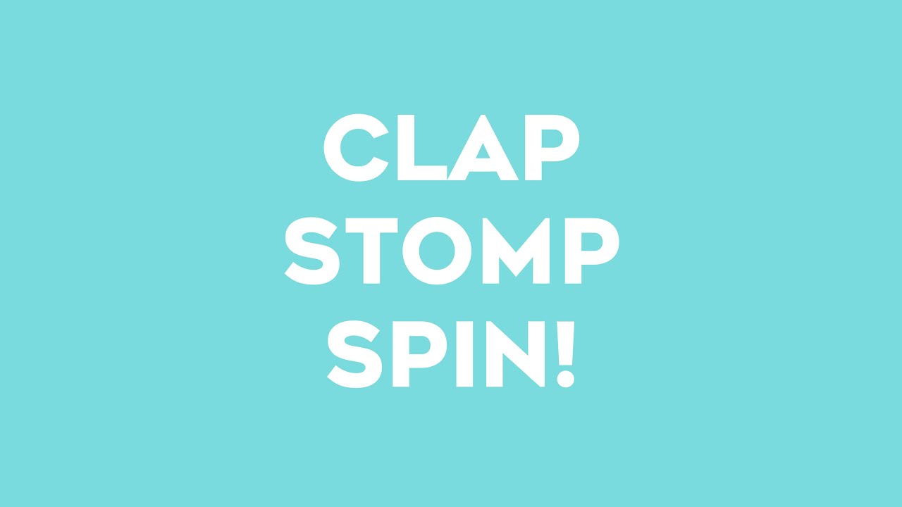 Clap, Stomp, Spin | Preschool Movement Activities | Kid-O-Whampus - YouTube