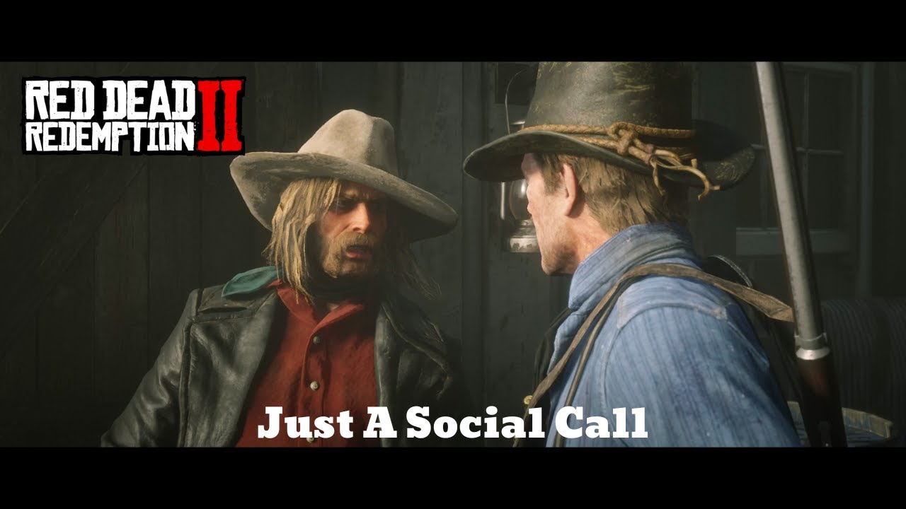 Red Dead Redemption 2 Chapter 6 Mission: Just A Social Call - YouTube