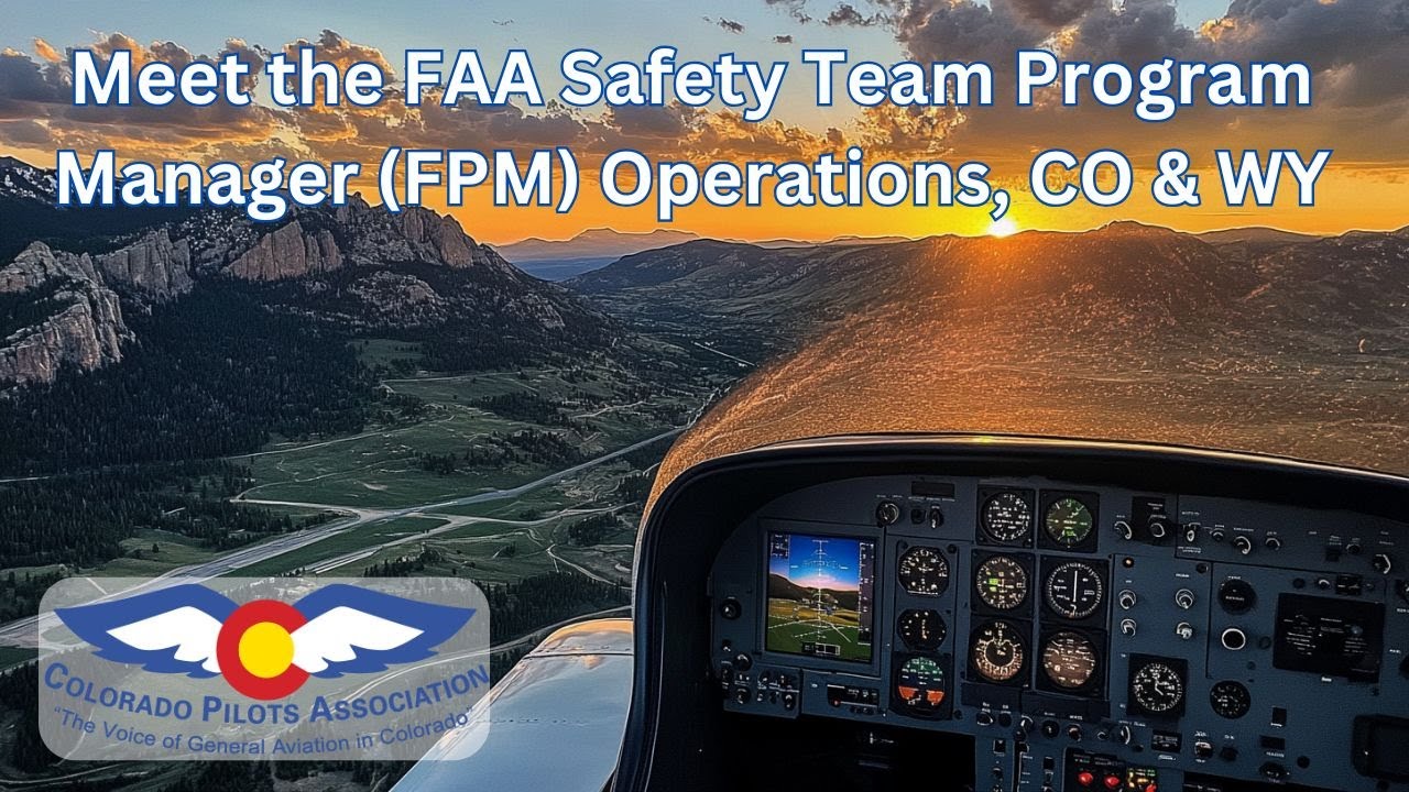 CPA Presents Meet the FAA Safety Team Program Manager (FPM) Operations ...