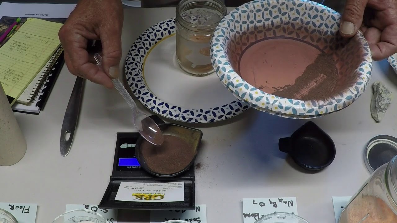 litharge flux mix - YouTube