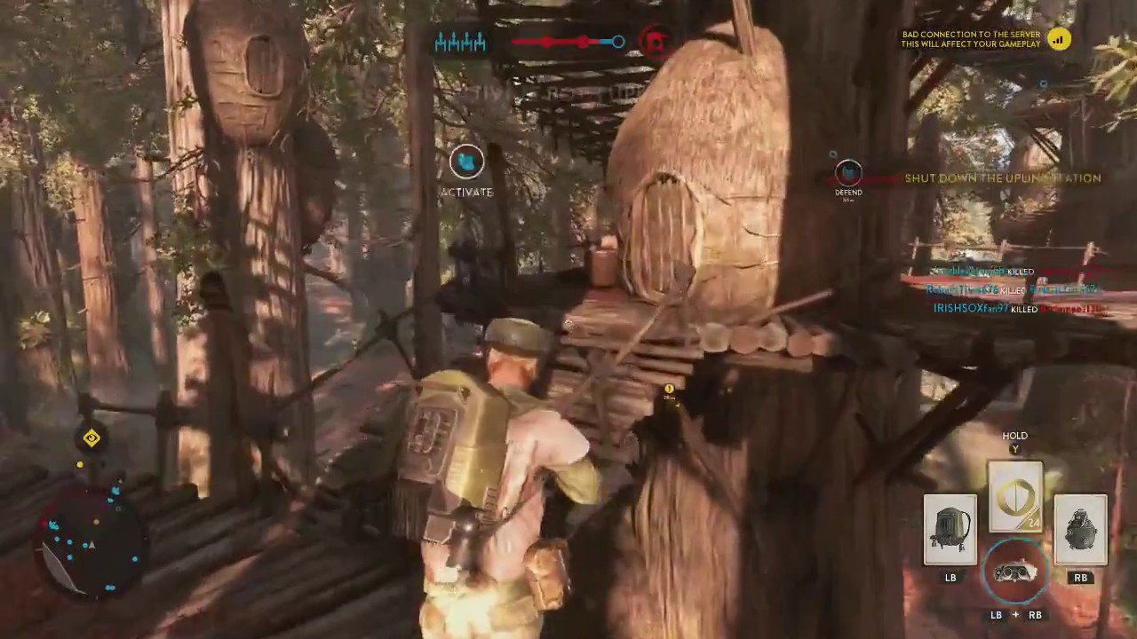 STAR WARS BATTLEFRONT (2015): Walker Assault on Endor Gameplay - YouTube