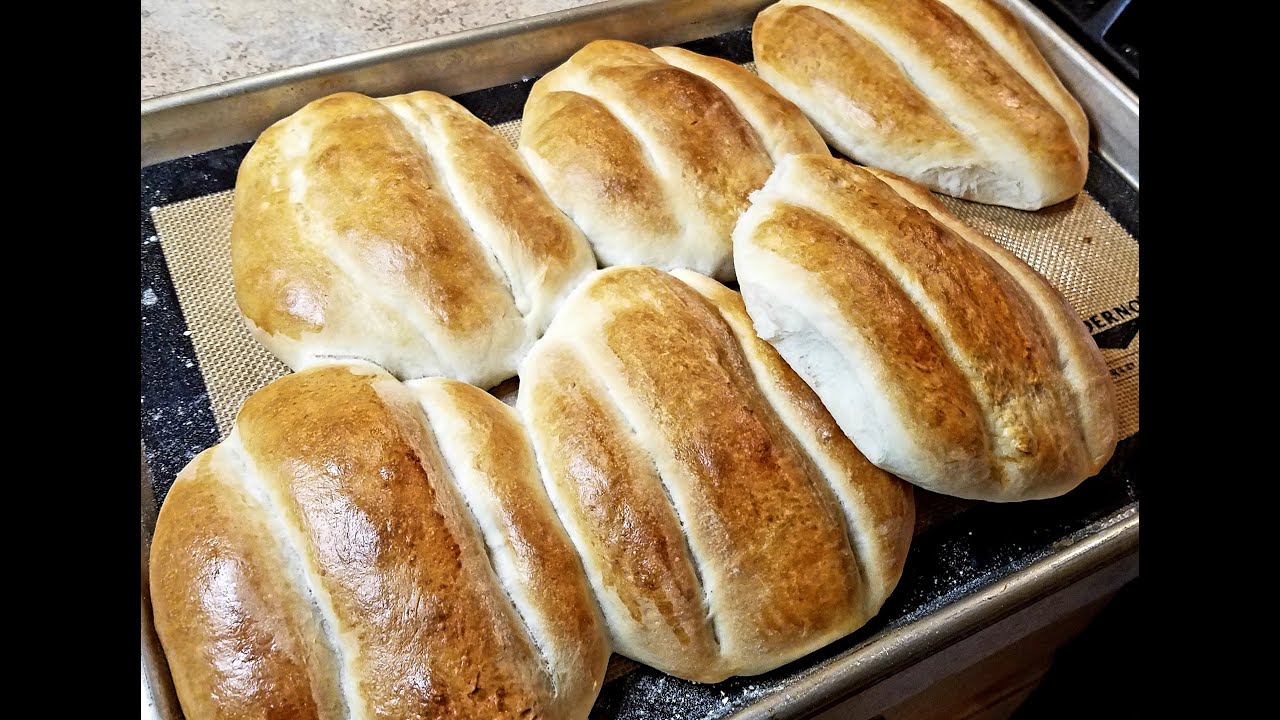 May 1, 2020 Telera rolls for Torta - YouTube