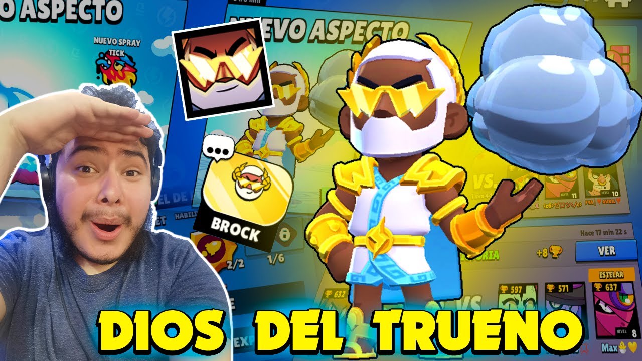 ¡BROCK ZEUS FULMINA A TODOS LOS ENEMIGOS! | BROCK ZEUS SKIN LEYENDAS ...