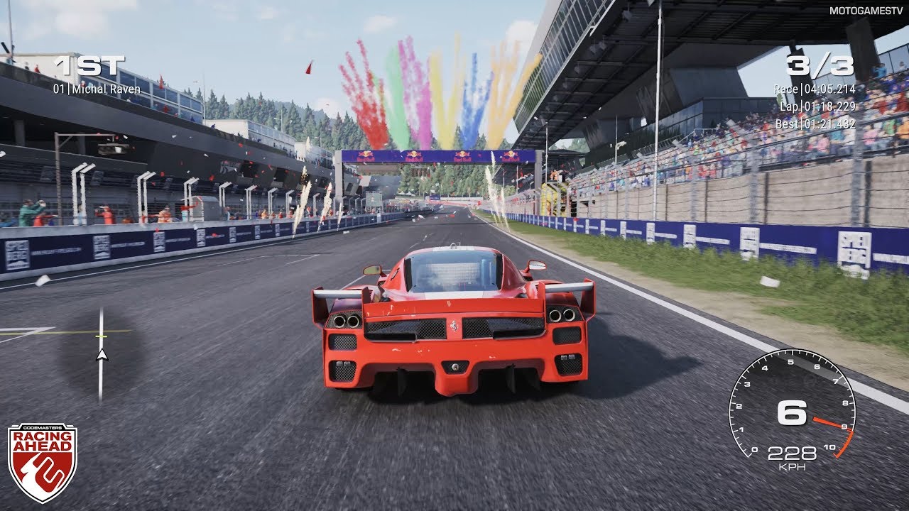GRID 2019 - Ferrari FXX at Red Bull Ring Reversed [4K 60FPS] - YouTube