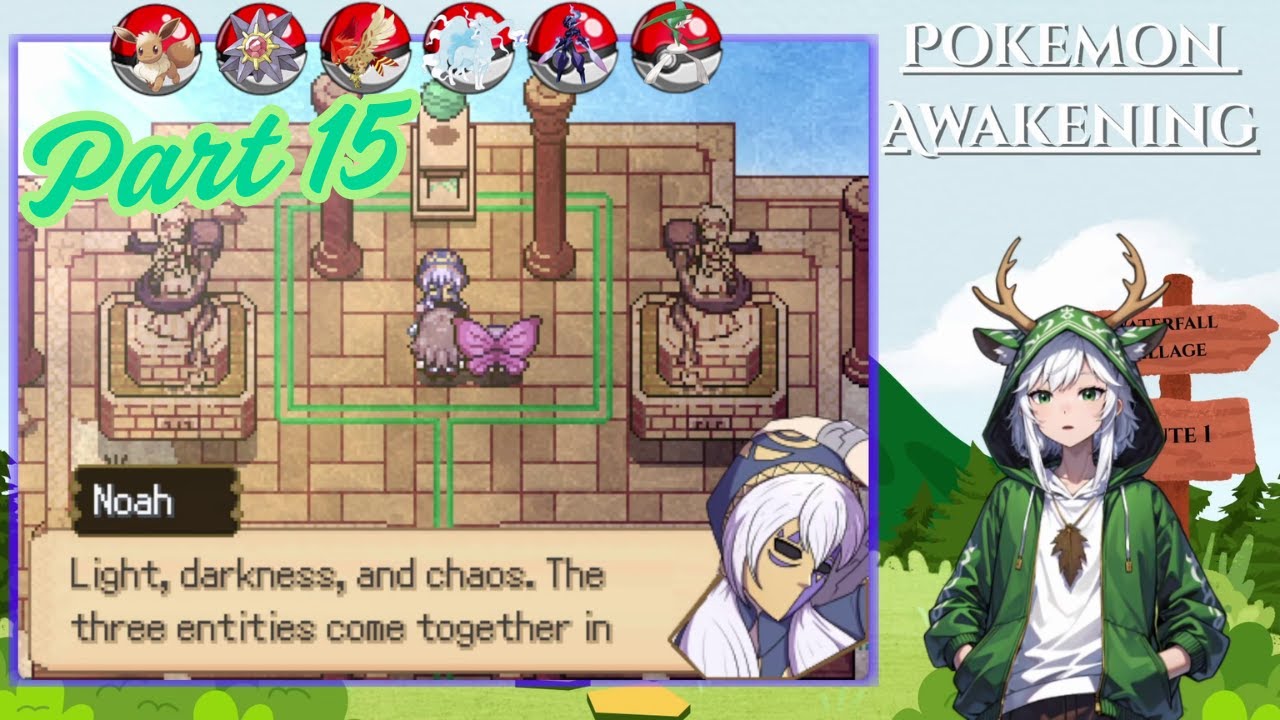 BRAND NEW FAN GAME: POKEMON AWAKENING, Part 15, Showdown With Noah ...