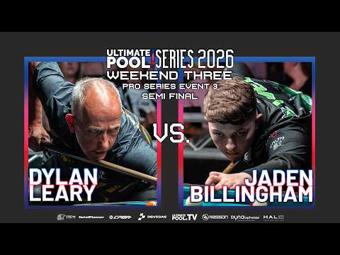 FANTASTIC FROM BOTH OF THEM | Dylan Leary v Jaden Billingham | Pro Series Event 3 2026 | Semi Final