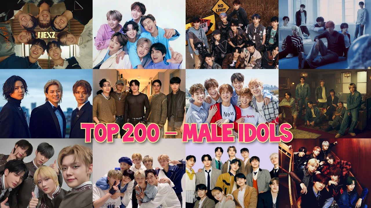TOP 200 – MALE IDOLS - YouTube