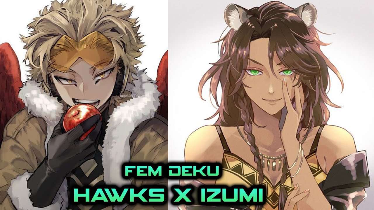 Fem Deku || Hawks x izumi || The mountain Lion || one - short || Deku ...