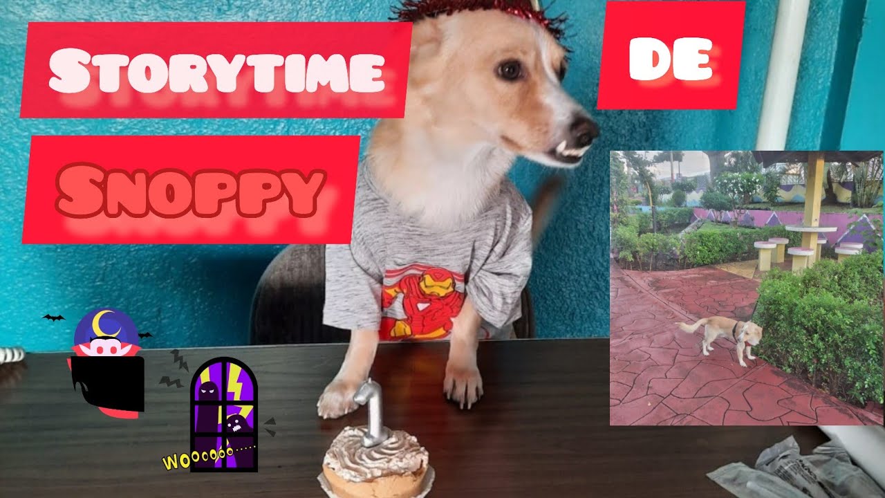 Storytime de mi cachorrito Snoopy - YouTube