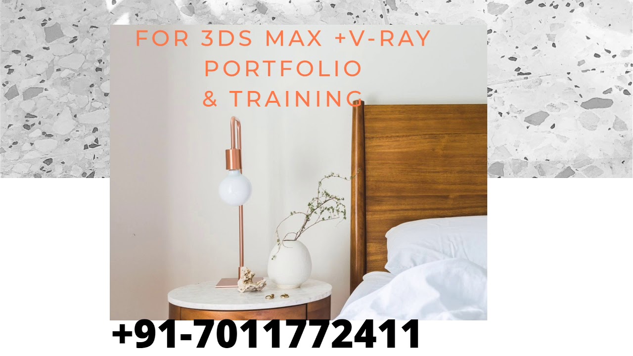 3DS MAX TRAINING for building portfolio - YouTube