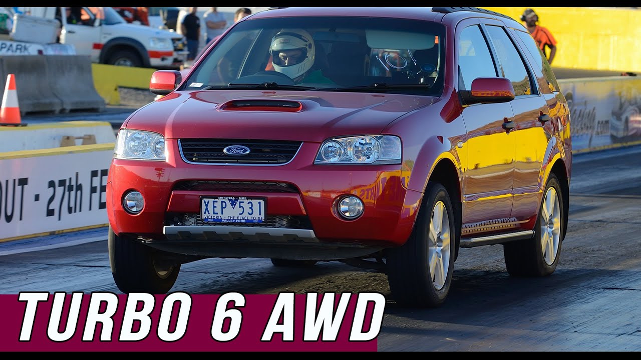 Turbo 6 AWD Ford Territory - 10.25 @ 137mph - YouTube