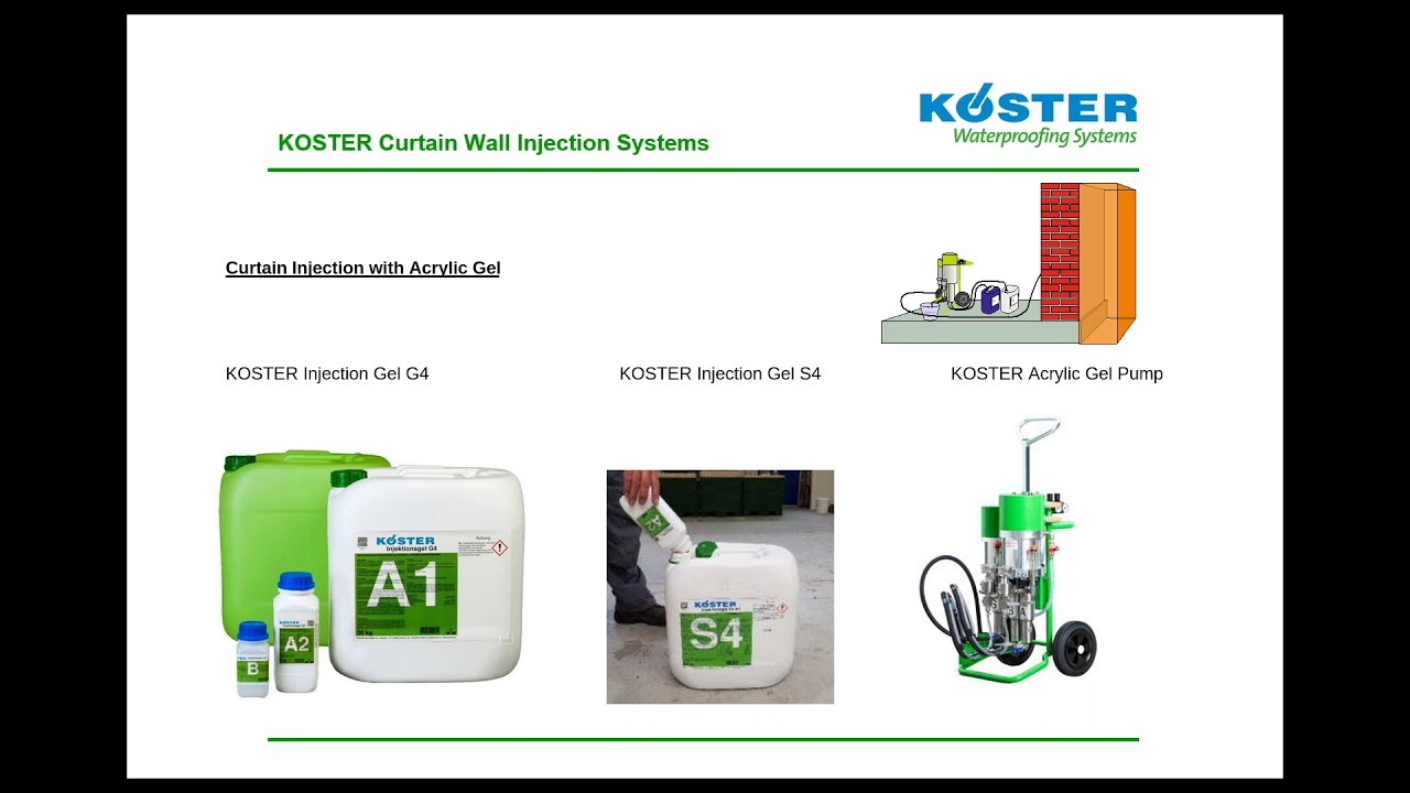 KOSTER Curtain Wall Injection Webinar Recording - YouTube
