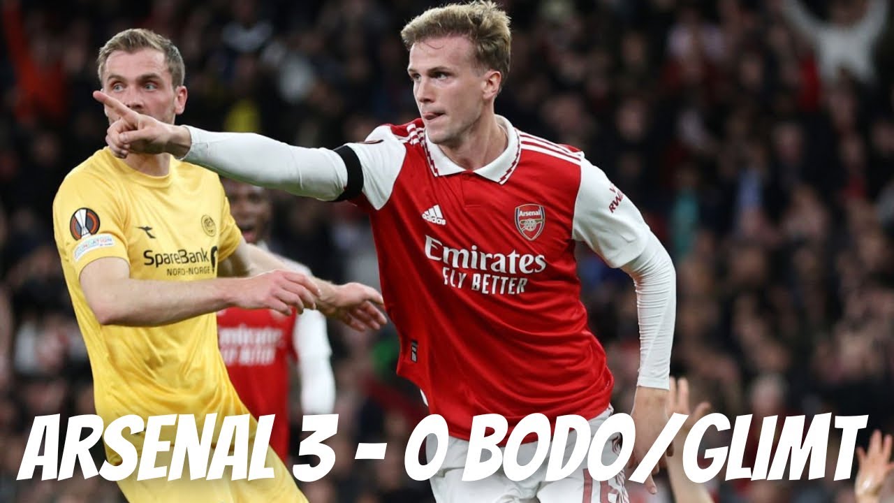 Rob Holding Goal ️Arsenal vs FK Bodo/Glimt🤩Arsenal 3 - 0 Bodo/Glimt🔥 ...