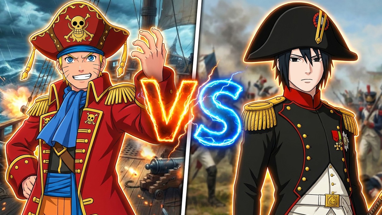 NUNS3 Pirate Naruto VS Napoleon Sasuke - YouTube