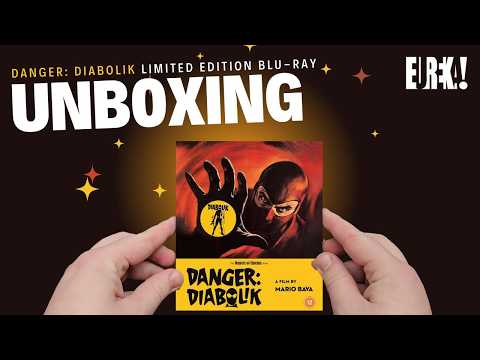 DANGER: DIABOLIK (1962) | Masters of Cinema Limited Edition Blu-ray Unboxing