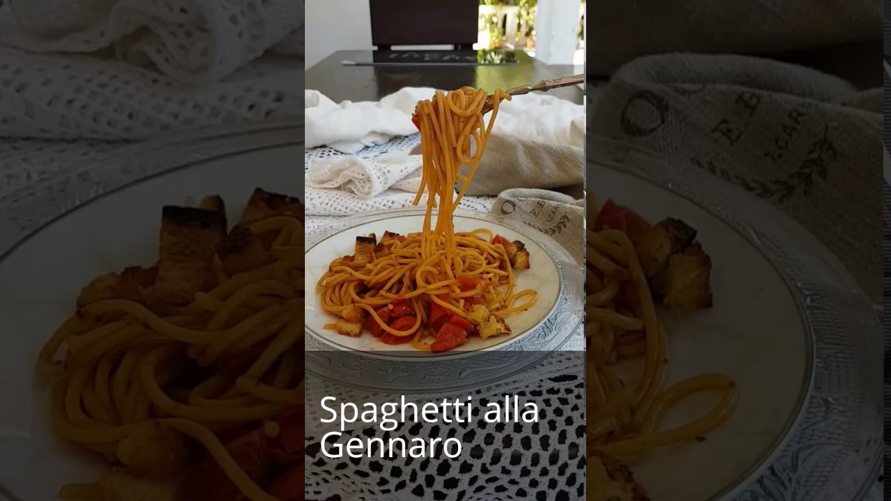 SPAGHETTI ALLA GENNARO i preferiti di Totò - YouTube