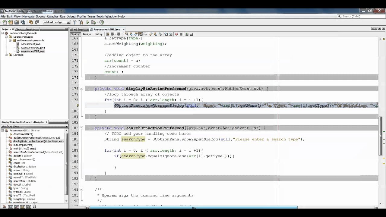 Arrays Of Objects Worked Example Part 2 (Searching) - YouTube