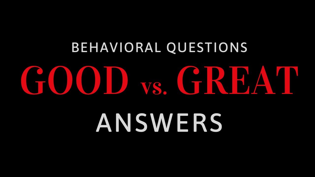 Good vs Great Answers - 3 examples (Senior SDE, Principal Product ...
