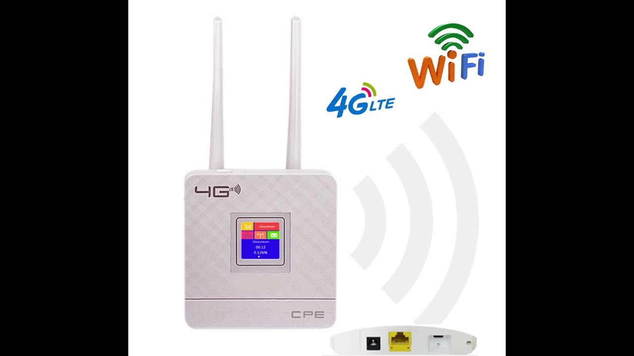 MODEM ROTEADOR 4G CPE CONFIGURAR NOME E SENHA - YouTube