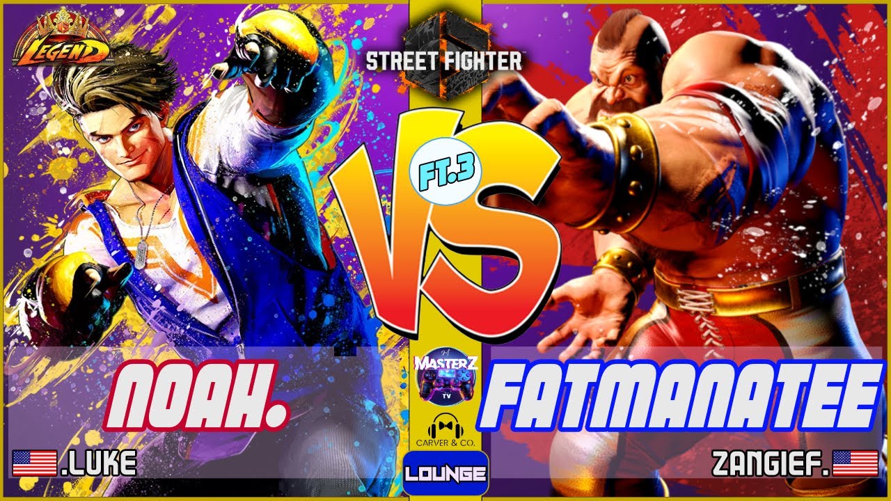 SF6 REPLAY 💥💥 noahtheprodigy (luke) VS TheFatManatee (zangief) 💥💥 High ...