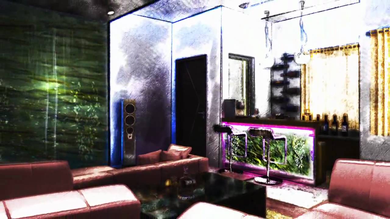 Non Photo Realistic Animation Test - YouTube