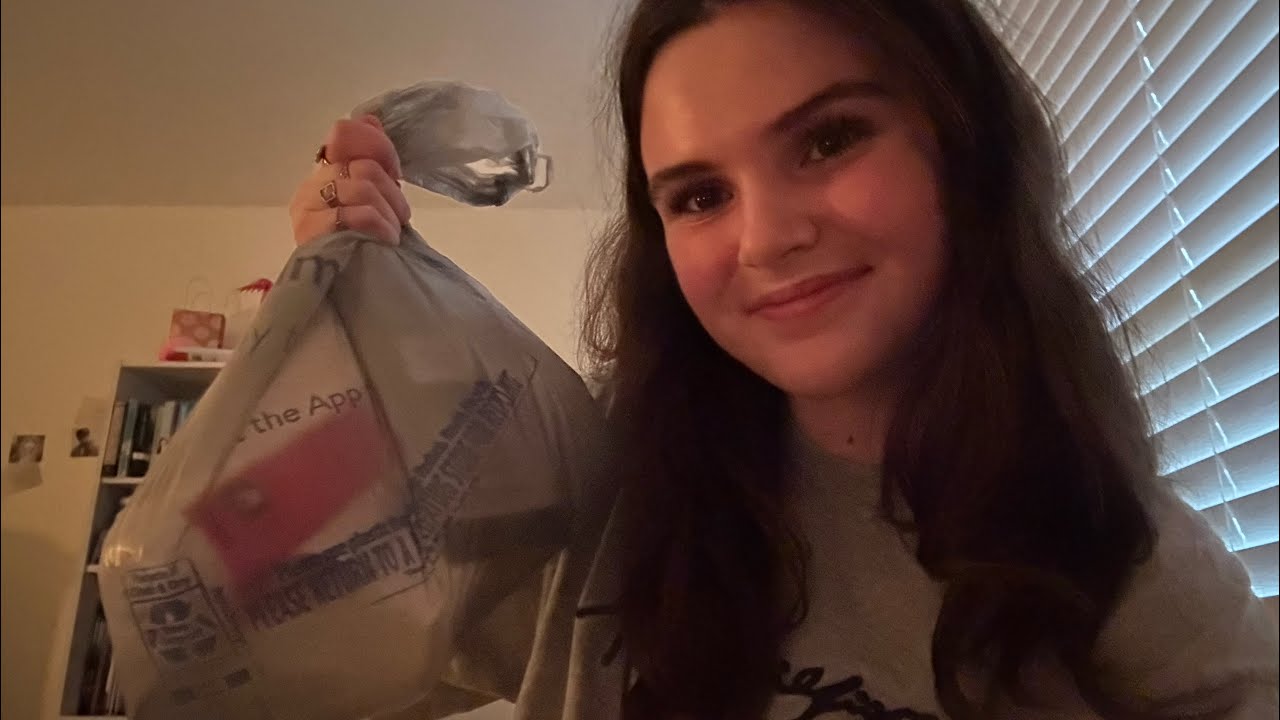asmr shopping haul!🛍️ - YouTube