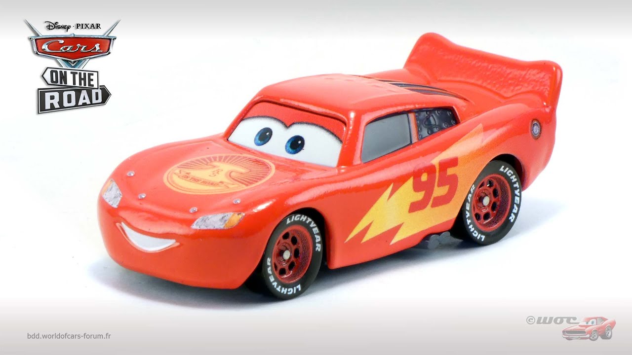 BDD World of Cars - Road Trip Lightning McQueen - YouTube
