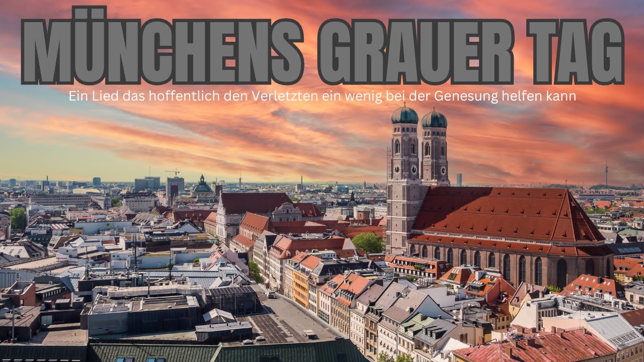 Münchens grauer Tag..alles Gute den Verletzten. - YouTube