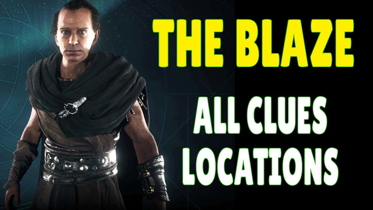 Assassin's Creed Valhalla The Blaze Location All Clues - YouTube