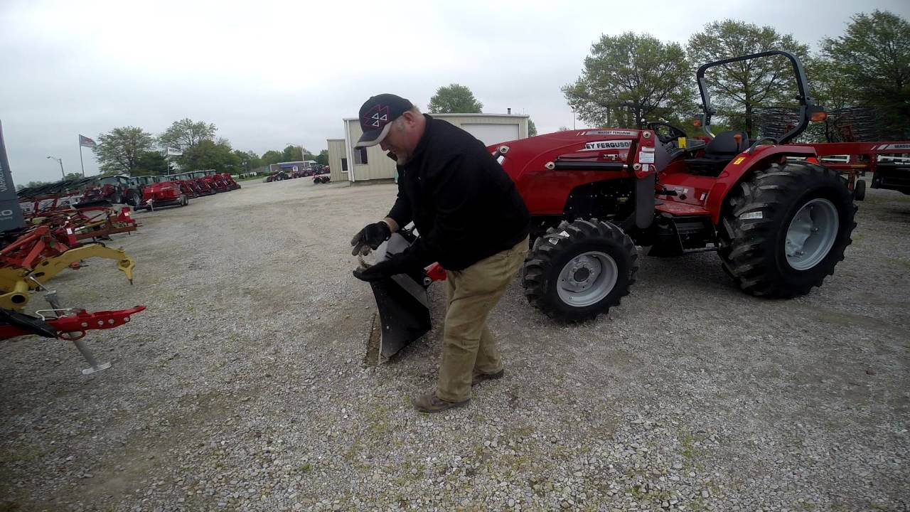 The Basics: Back Dragging with Loader Bucket - YouTube
