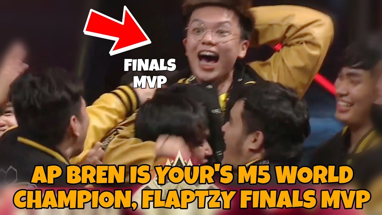 AP BREN IS YOUR'S M5 WORLD CHAMPION FLAPTZY FINALS MVP ️🧡 - YouTube