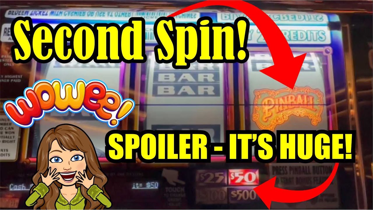 You Won't Believe This SECOND Spin Pinball Jackpot! Triple Strike & Huff 'N More Puff Slot ...