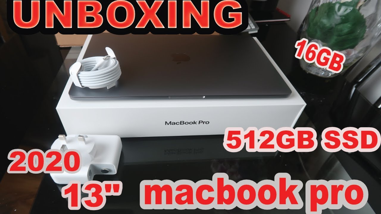 MacBook Pro 2020 13 inch unboxing - YouTube