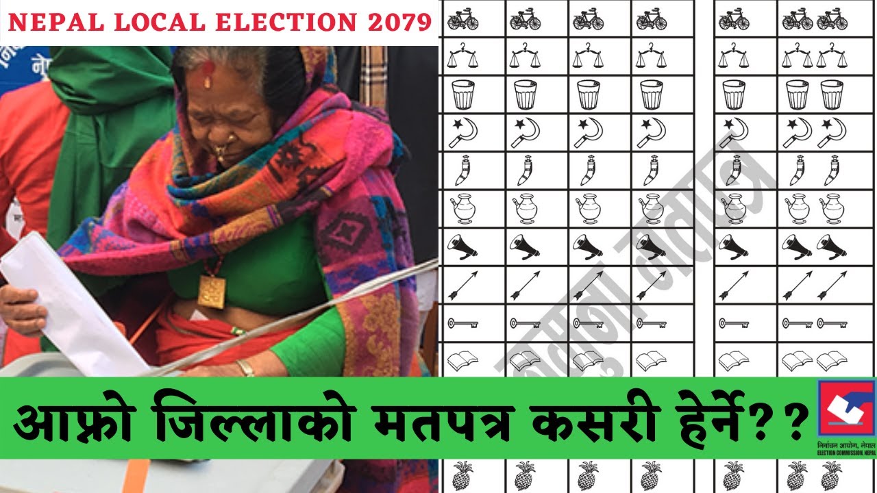 Ballot papers now published for different Districts||Election ...