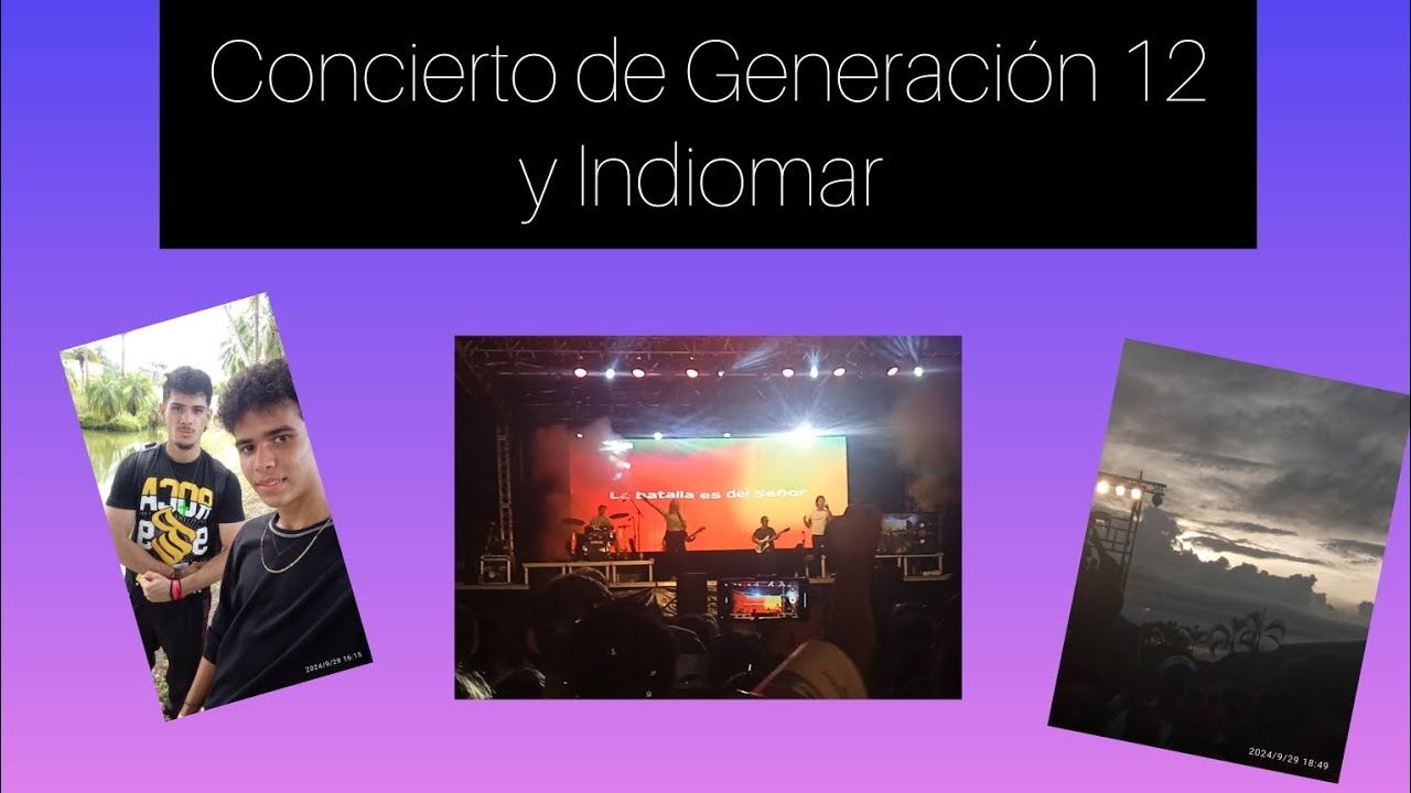 Resumen Del Concierto De Generación 12 y Indiomar. Fidelidad Cuba 2024 ...