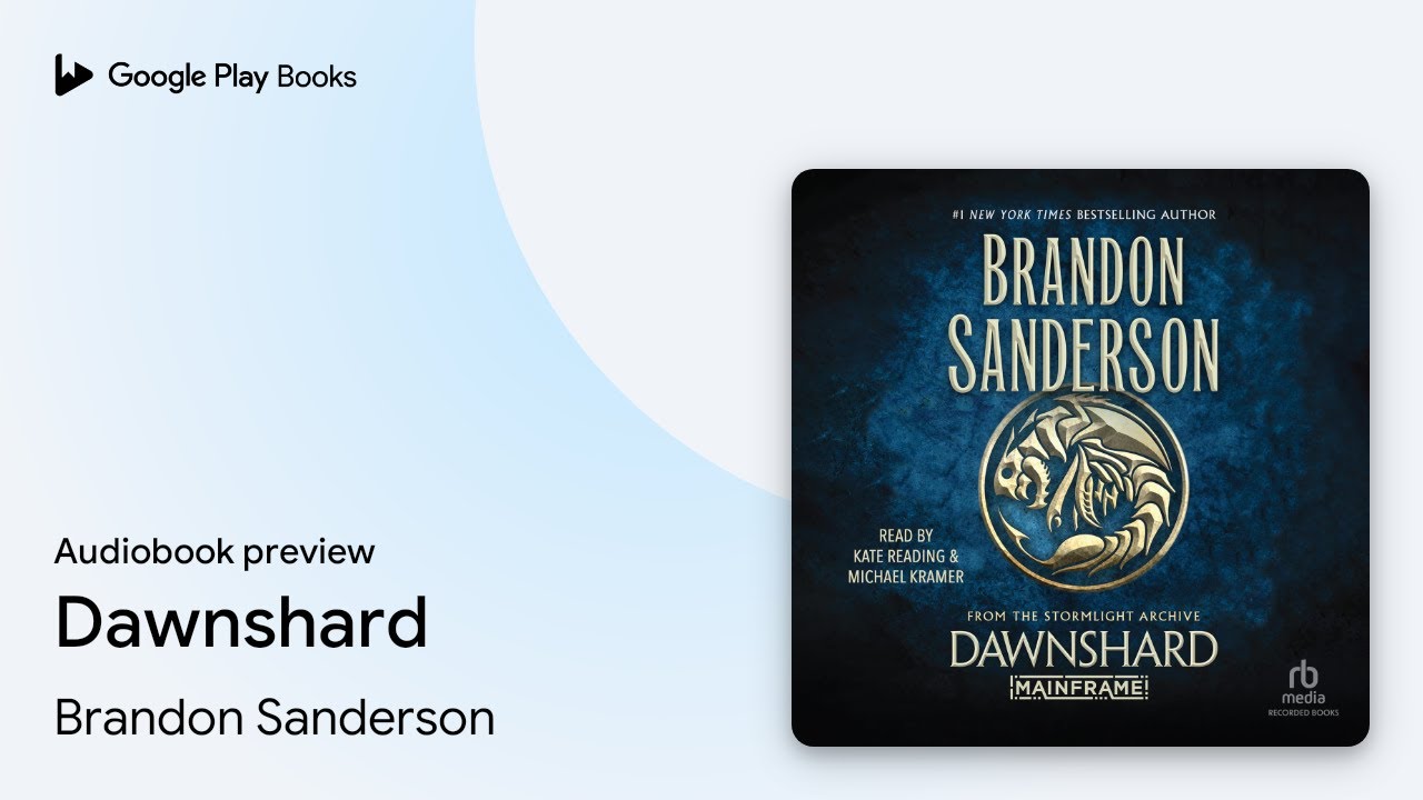 Dawnshard by Brandon Sanderson · Audiobook preview - YouTube