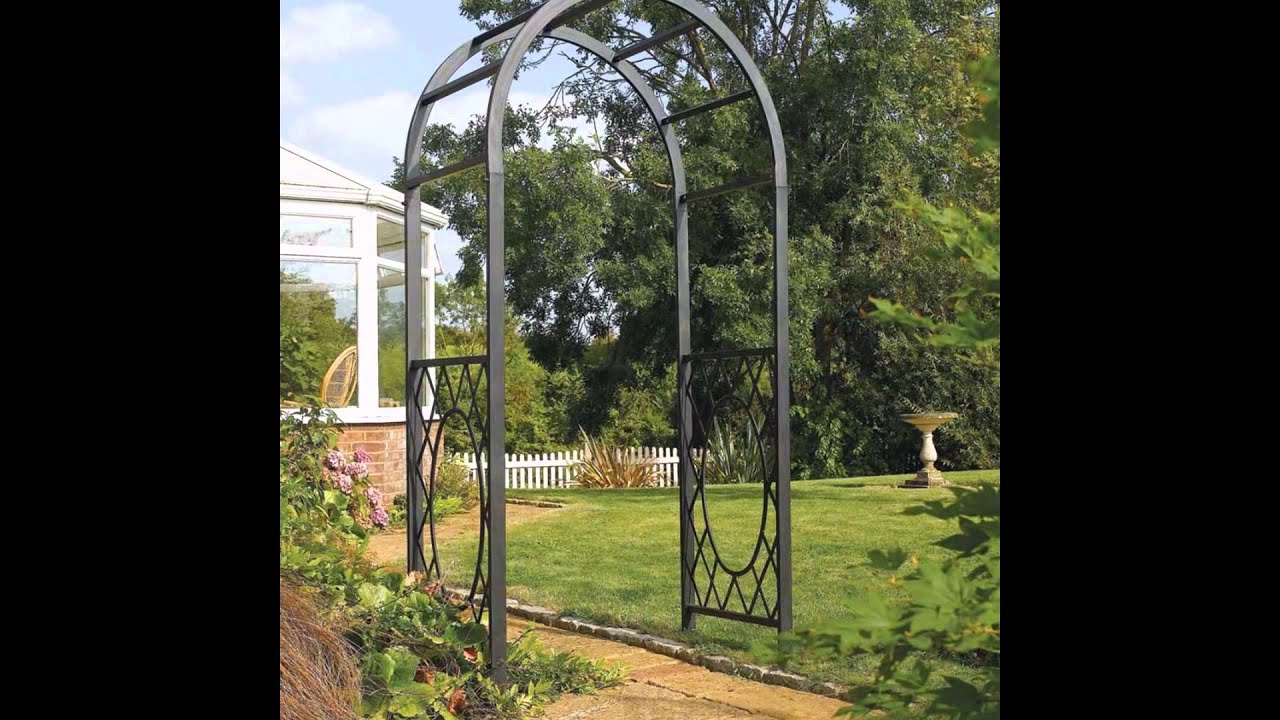 The Best Metal Garden Arch 2015 - YouTube