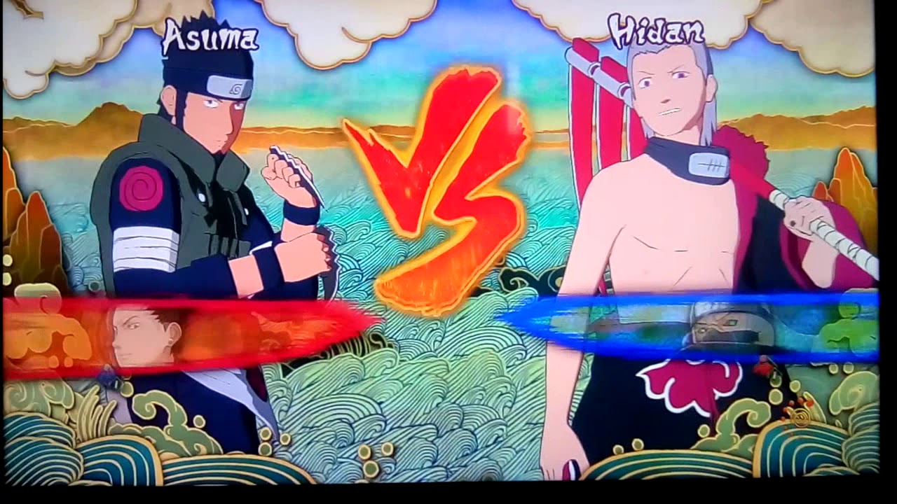 NSUNS3FB - Asuma's Squad Moves Out S-Rank - Asuma and Shikamaru vs ...