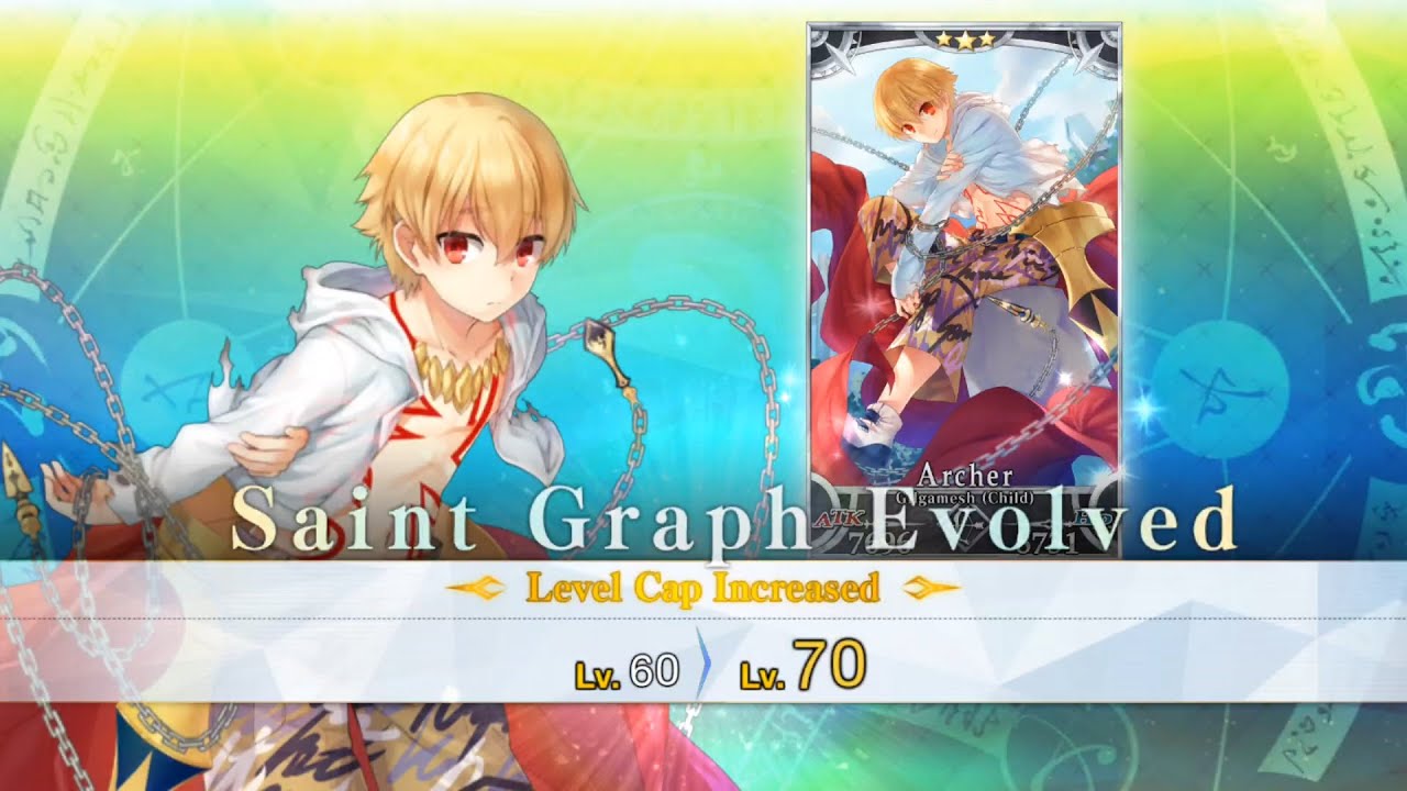 Fate/Grand Order - Kid Gil Ascension - YouTube