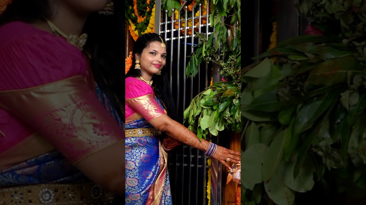 Pelli Pandiri Rata 🌸 ️ #wedding #pelli #bride #svsc #groom #family # ...