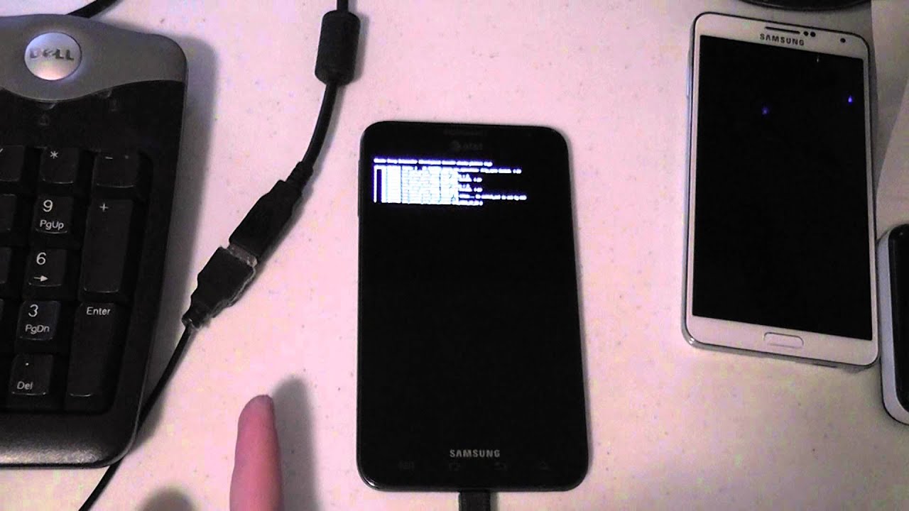 Galaxy Note i717 Ubuntu Touch Port Progress - Text Mode Terminal - YouTube