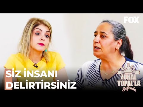 Burcu Gelin ve Sedef Hanım Laf Yarışına Girdi! - Zuhal Topal'la Sofrada 414. Bölüm